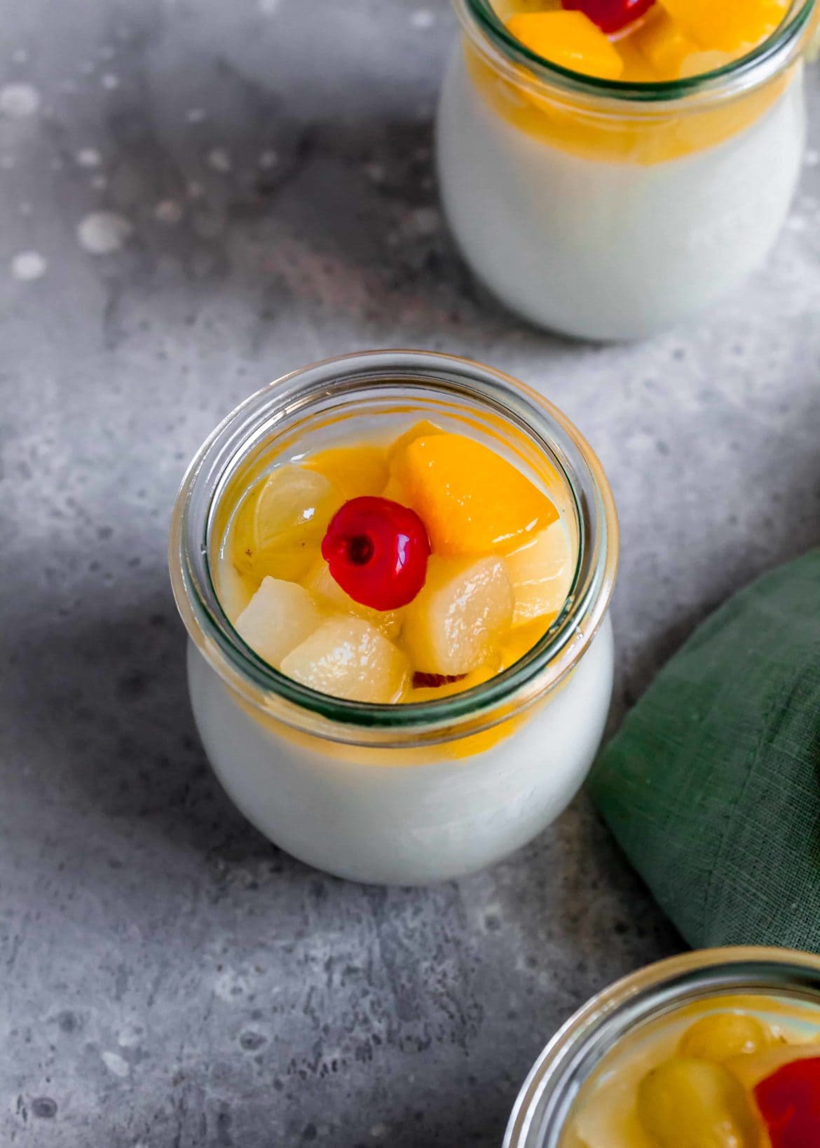 Almond Jelly with Fruit Cocktail + A Life Update - Cooking Therapy