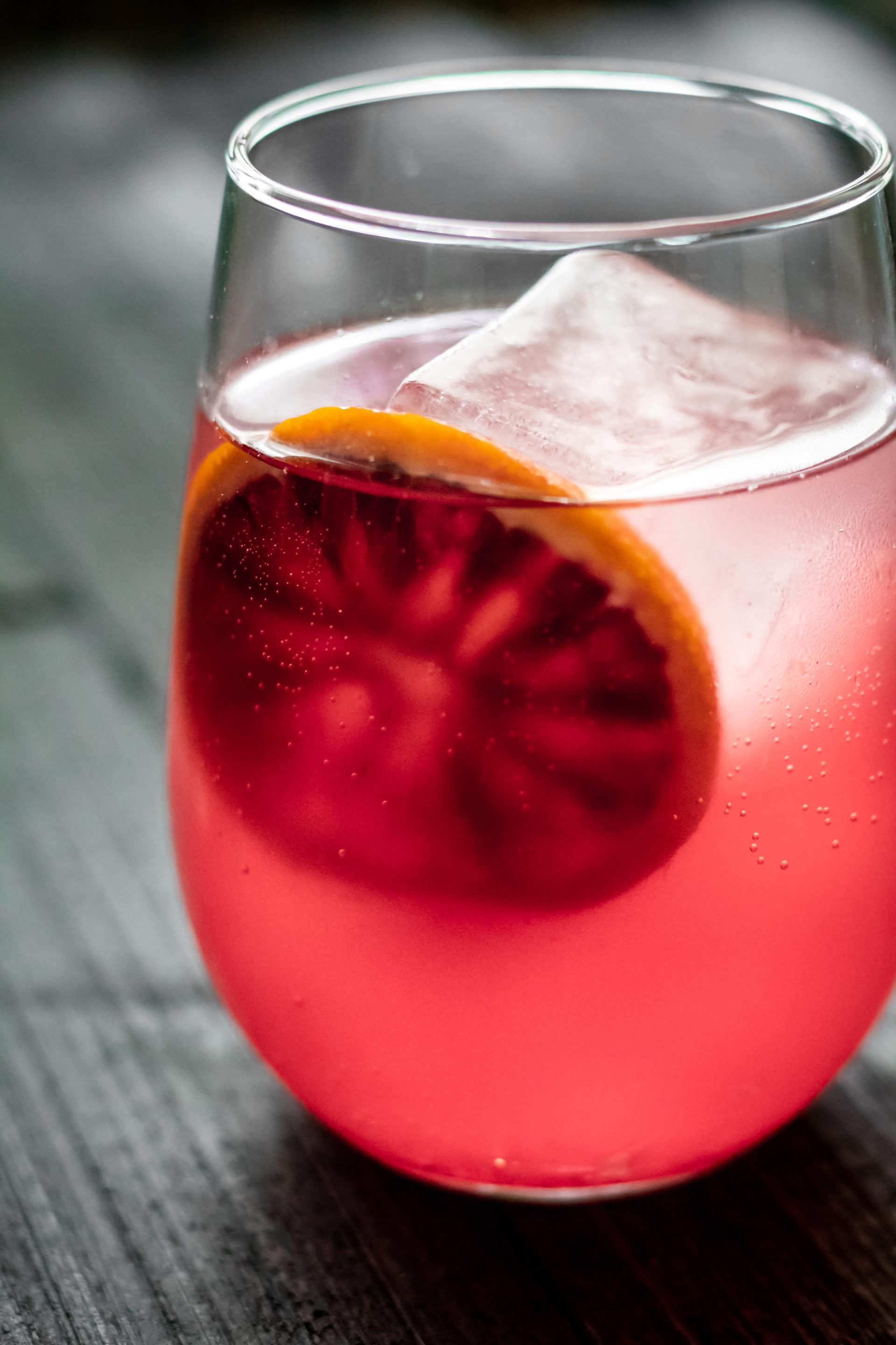 Blood Orange Gin and Tonic - Cooking Therapy