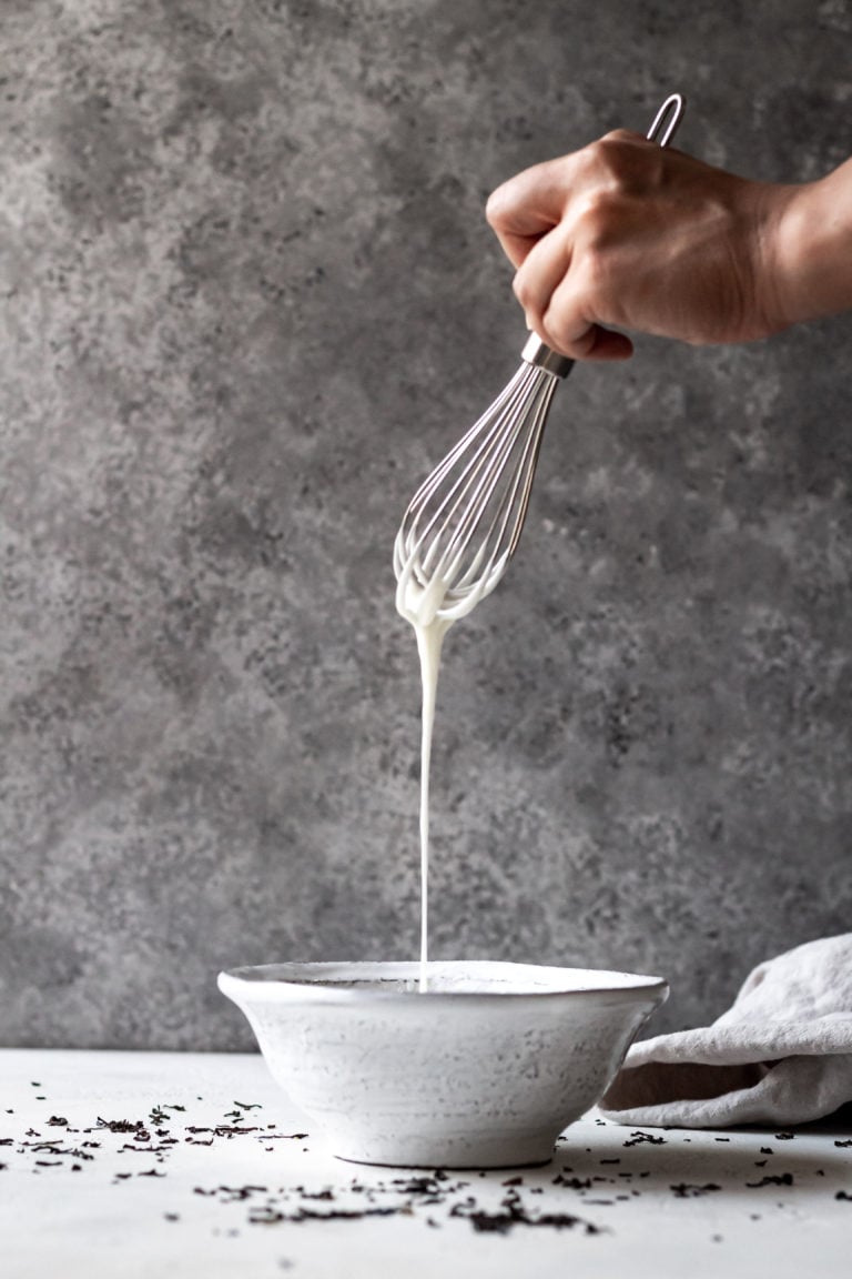Earl Grey Mochi Donuts with a Lemon Glaze - Cooking Therapy