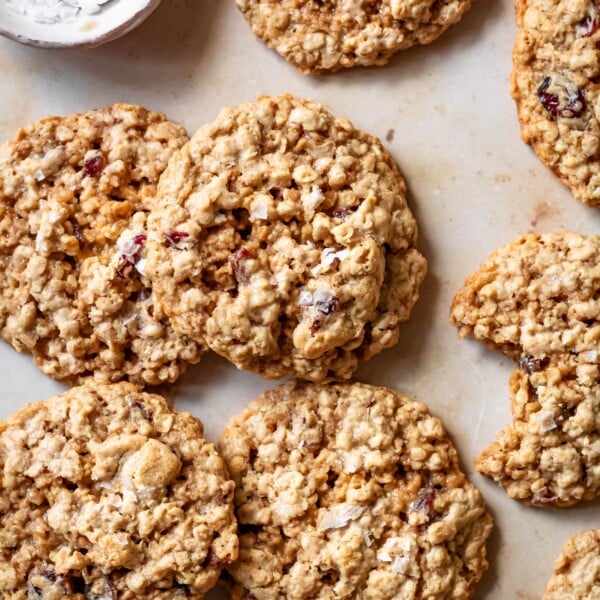 Chewy Oatmeal Craisin Cookies - Cooking Therapy