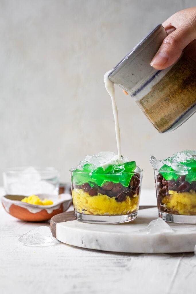 Che Ba Mau - Vietnamese Three Color Dessert - Cooking Therapy