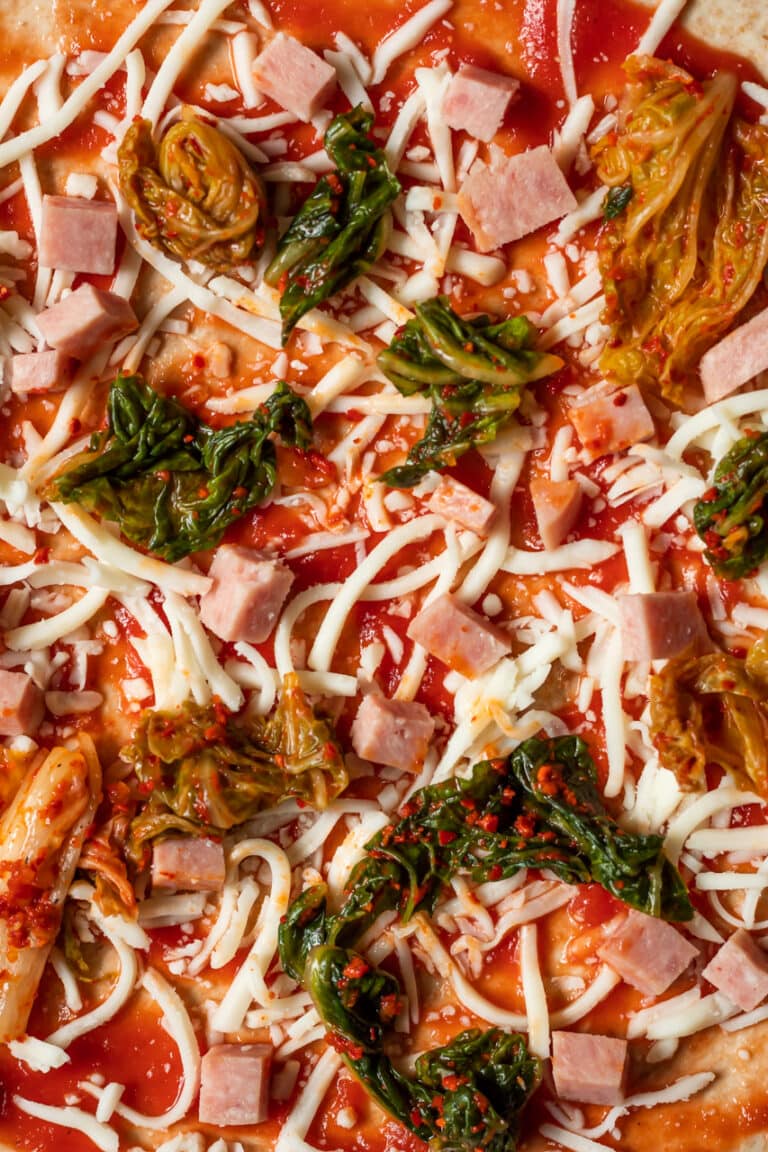 Kimchi Spam Pizza - Cooking Therapy