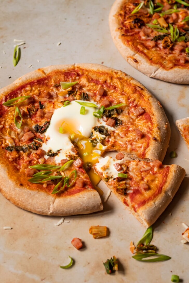 Kimchi Spam Pizza - Cooking Therapy