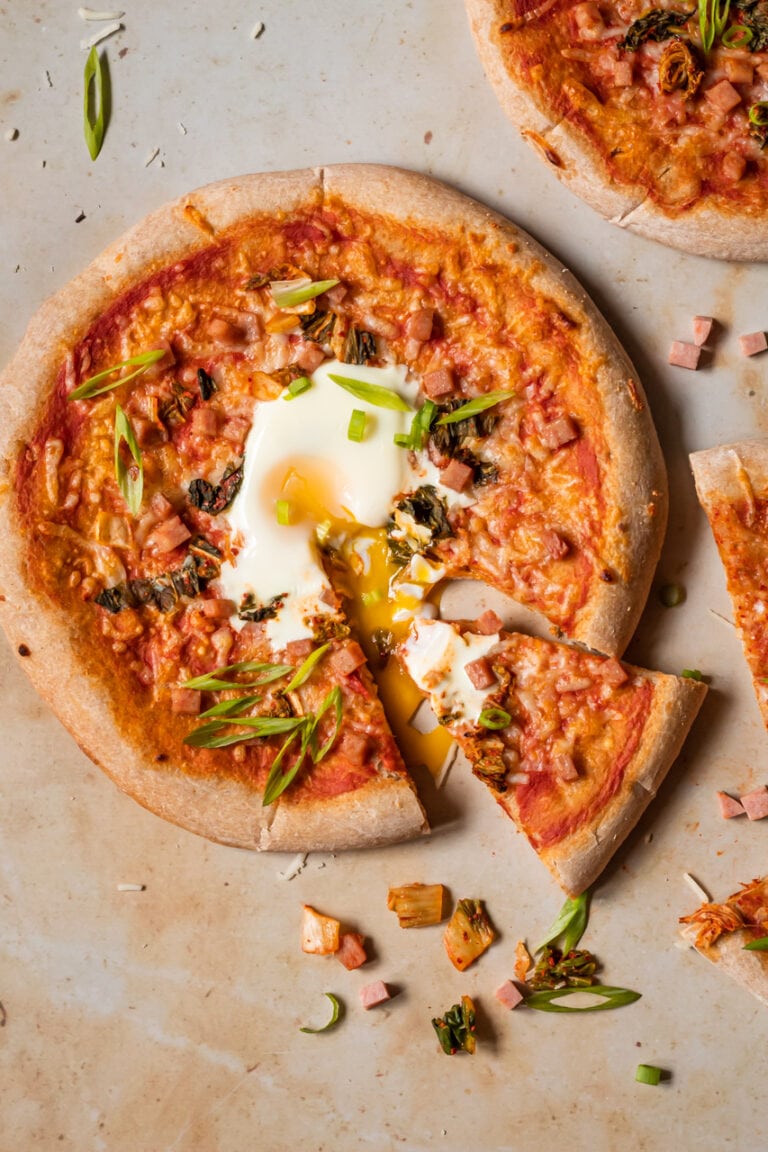 Kimchi Spam Pizza - Cooking Therapy