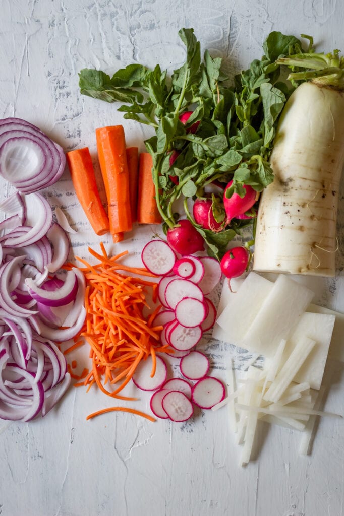 How to Make Pickled Vegetables - Cooking Therapy