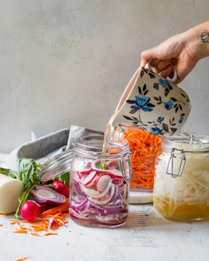How to Make Pickled Vegetables - Cooking Therapy