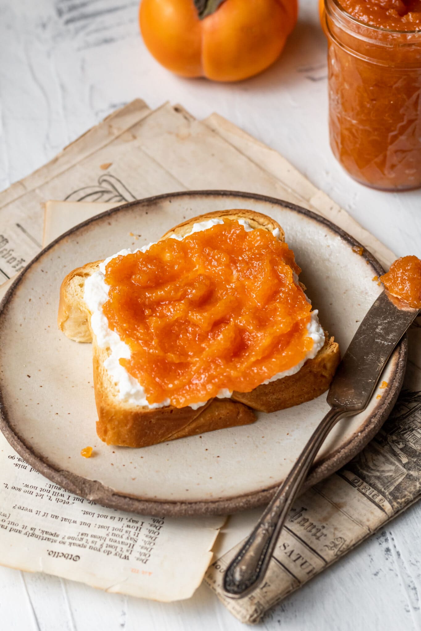 Persimmon Jam - Cooking Therapy