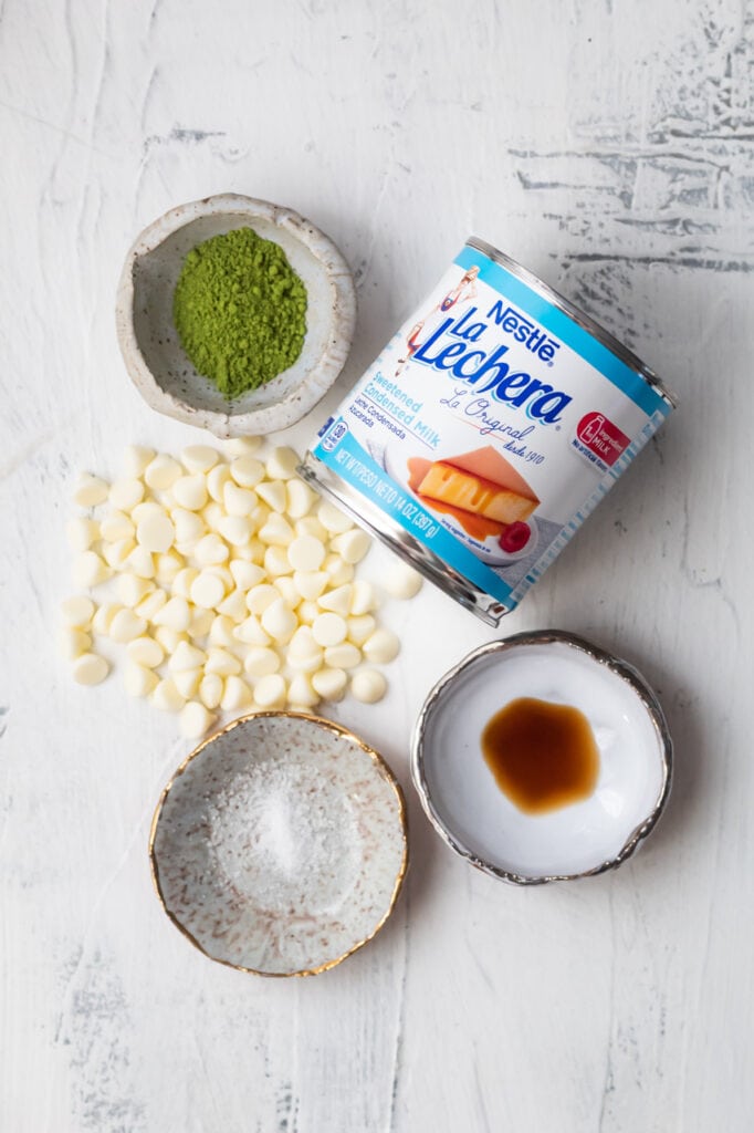 5-Ingredient Matcha Fudge - Cooking Therapy