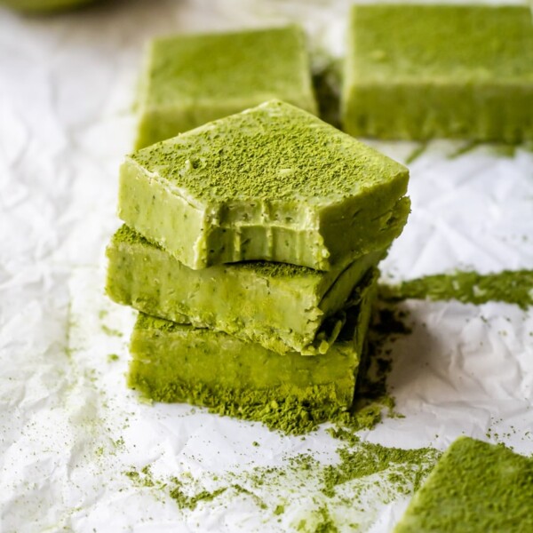 5-Ingredient Matcha Fudge - Cooking Therapy