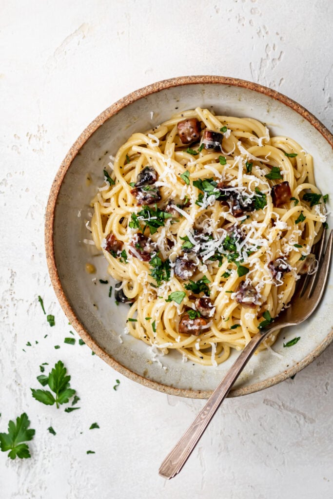 Chinese Sausage Spaghetti for 2 - Cooking Therapy