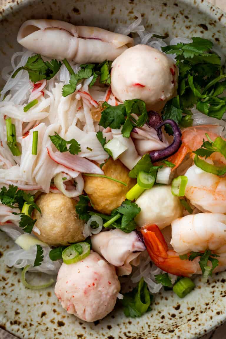 Hu Tieu My Tho (Vietnamese Pork & Seafood Noodle Soup) - Cooking Therapy