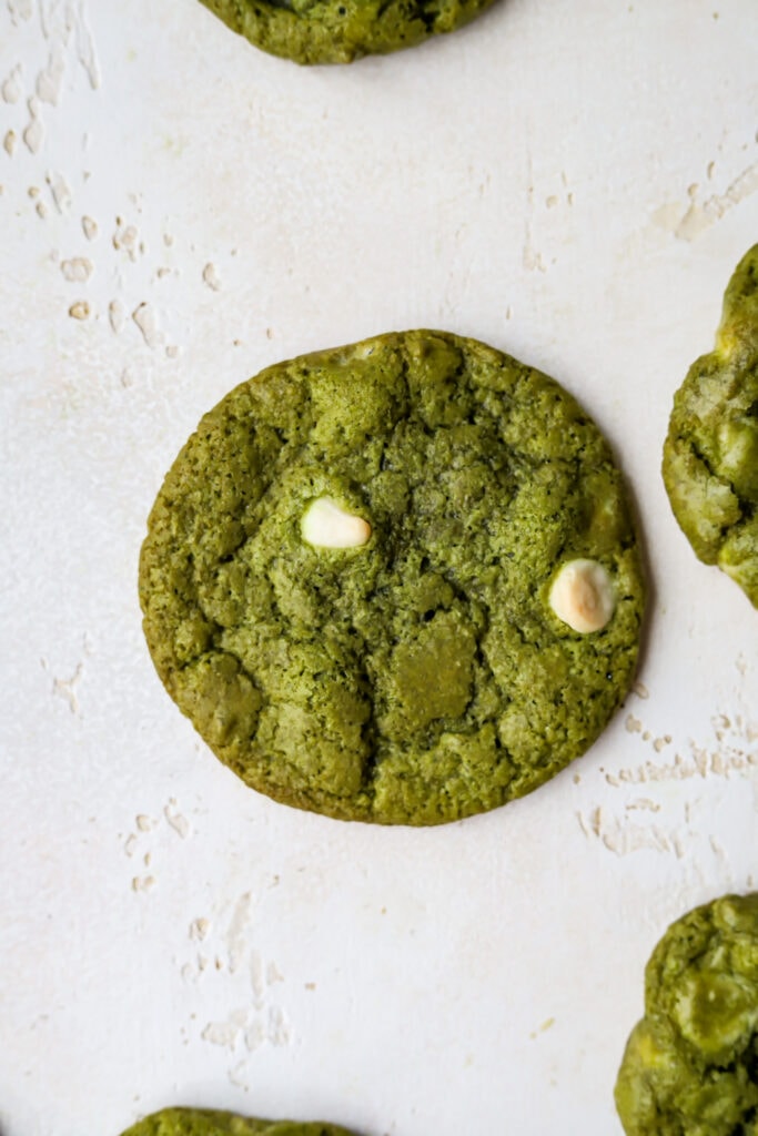 Crispy Matcha Cookies - Cooking Therapy