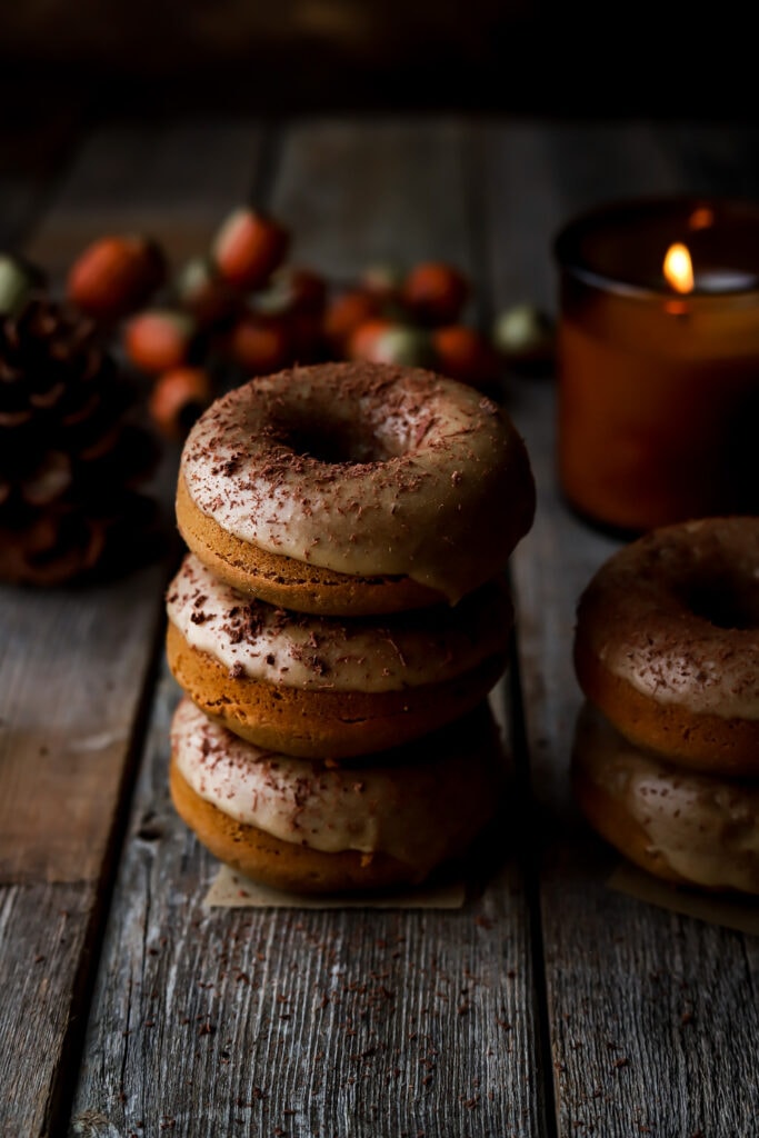 Baked Vietnamese Coffee Mochi Donuts - Cooking Therapy