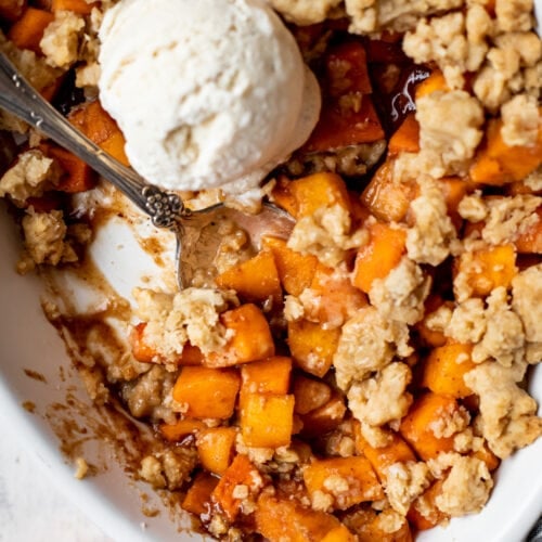 Persimmon Crumble - Cooking Therapy