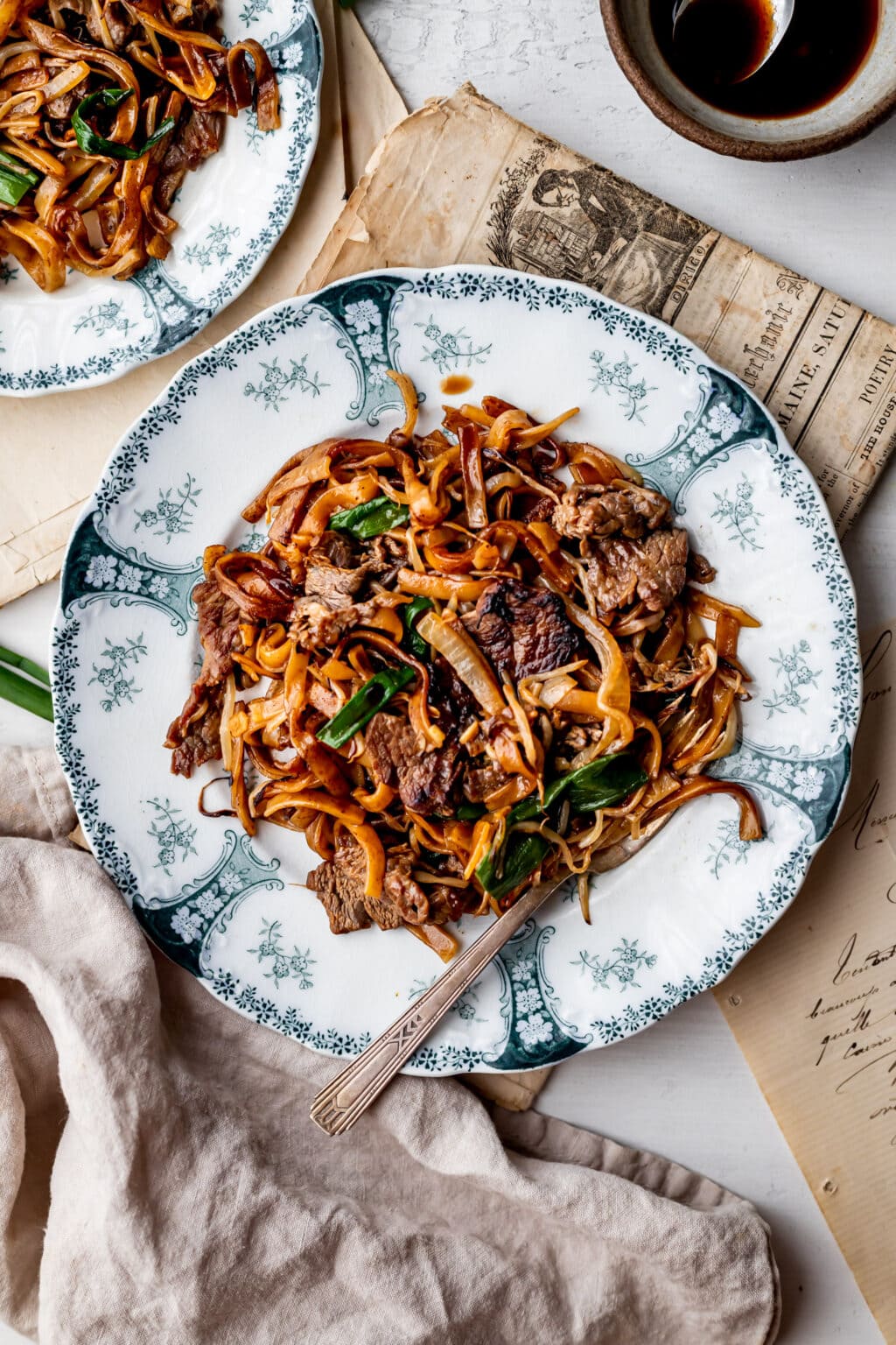 How to Make Homemade Beef Chow Fun - Cooking Therapy