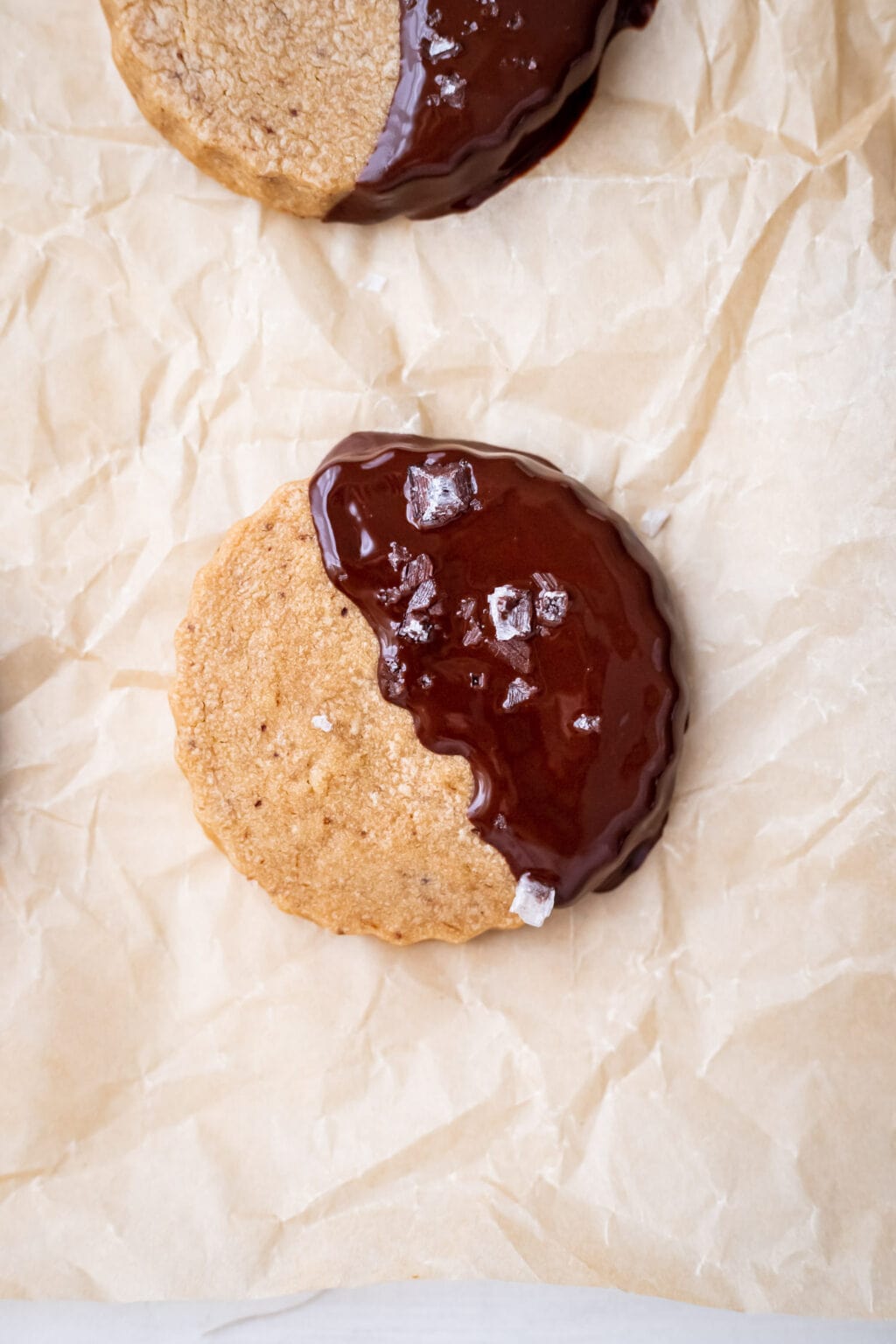 Espresso Shortbread Cookies - Cooking Therapy