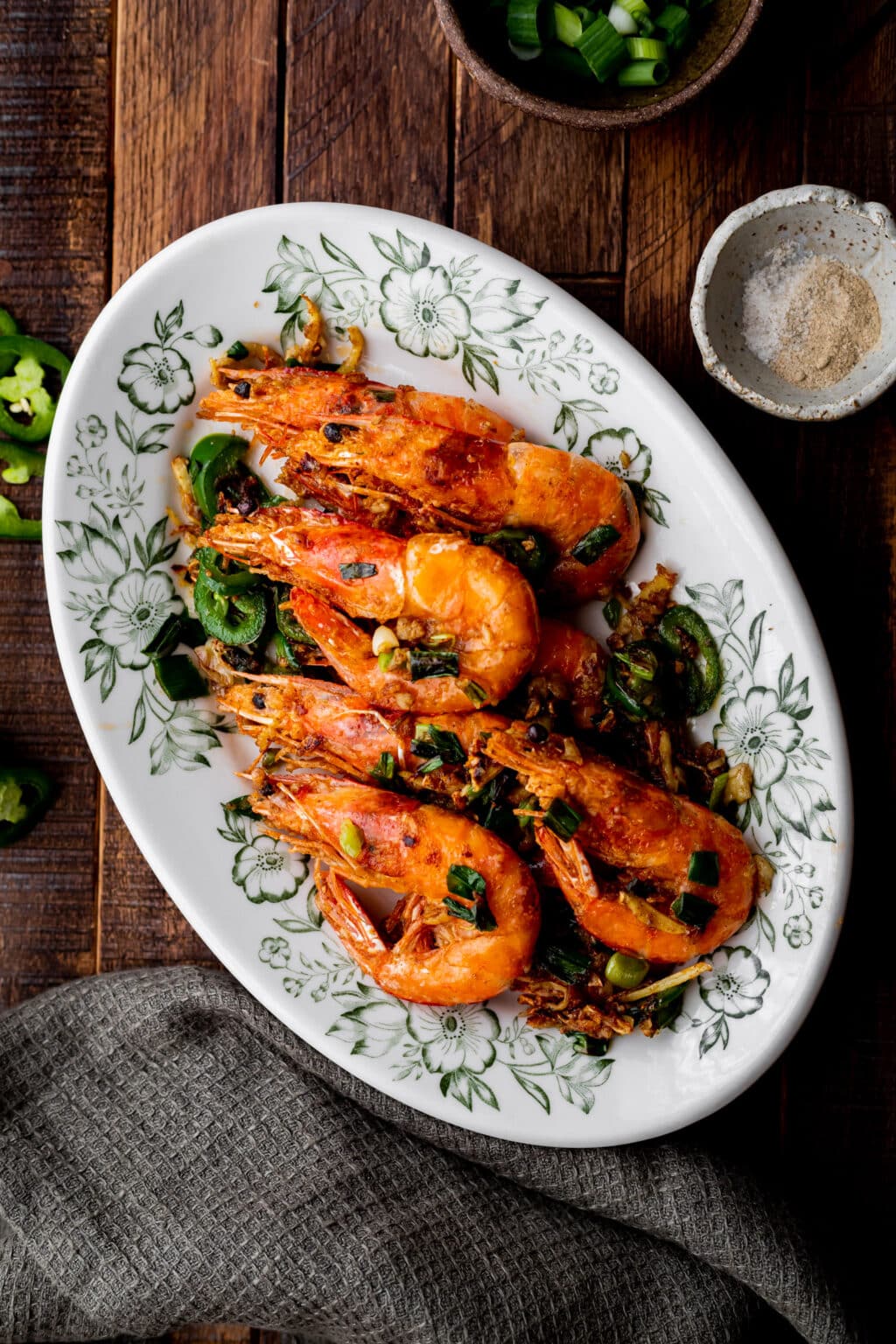 25 Minute Crispy Salt & Pepper Shrimp - Cooking Therapy