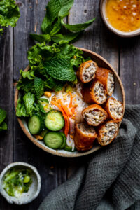 Bun Cha Gio (Vietnamese Egg Rolls with Vermicelli Noodles) - Cooking ...