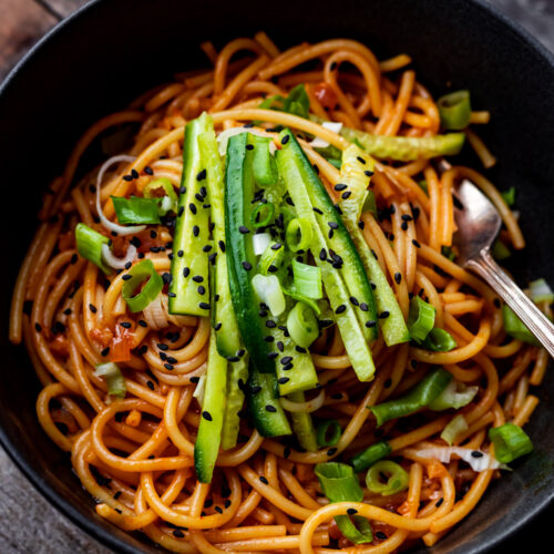 20-Minute Gochujang Noodles - Cooking Therapy