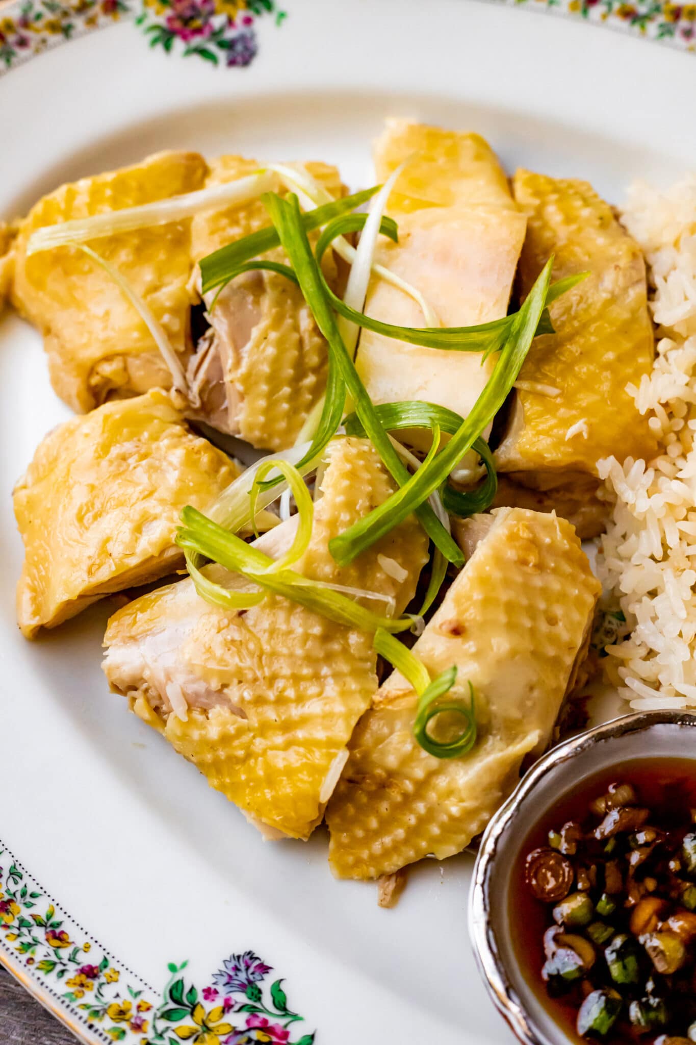 Vietnamese Inspired Hainanese Chicken Rice (Com Ga Hai Nam) - Cooking ...