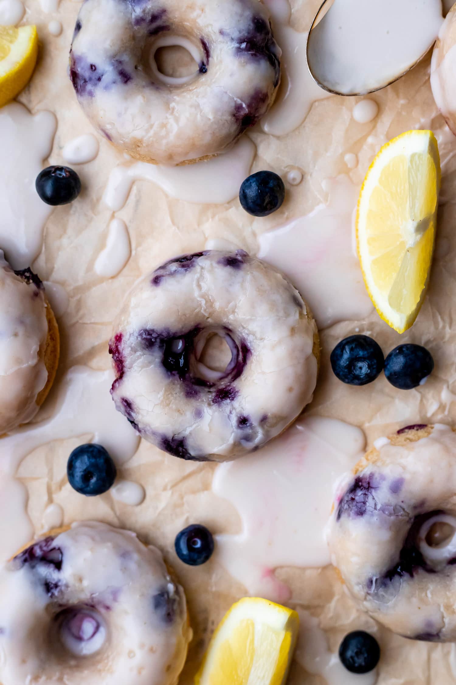 Lemon Blueberry Mochi Donuts (one bowl recipe!) - Cooking Therapy