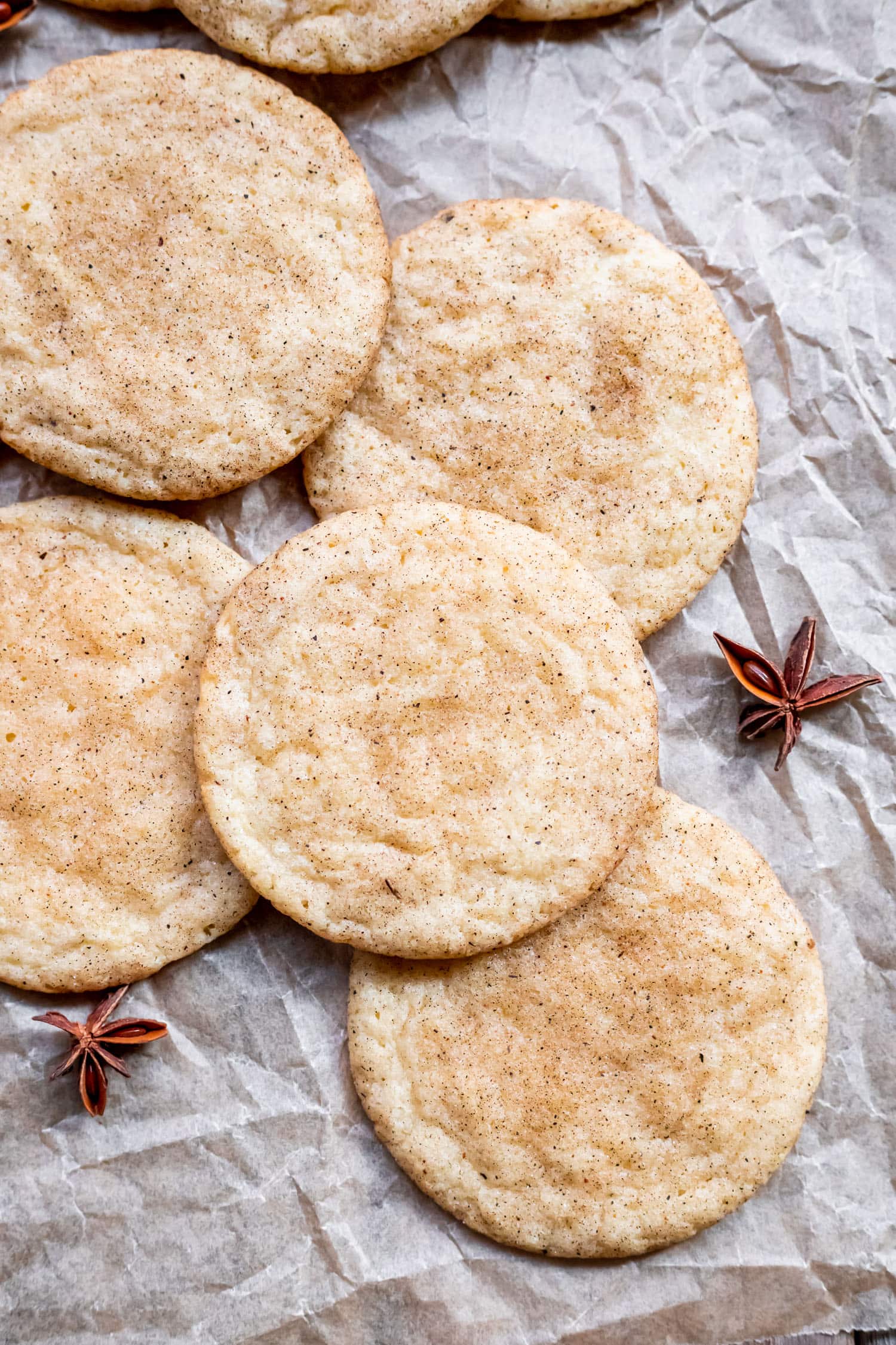 Chewy Chai Spiced Snickerdoodles - Cooking Therapy