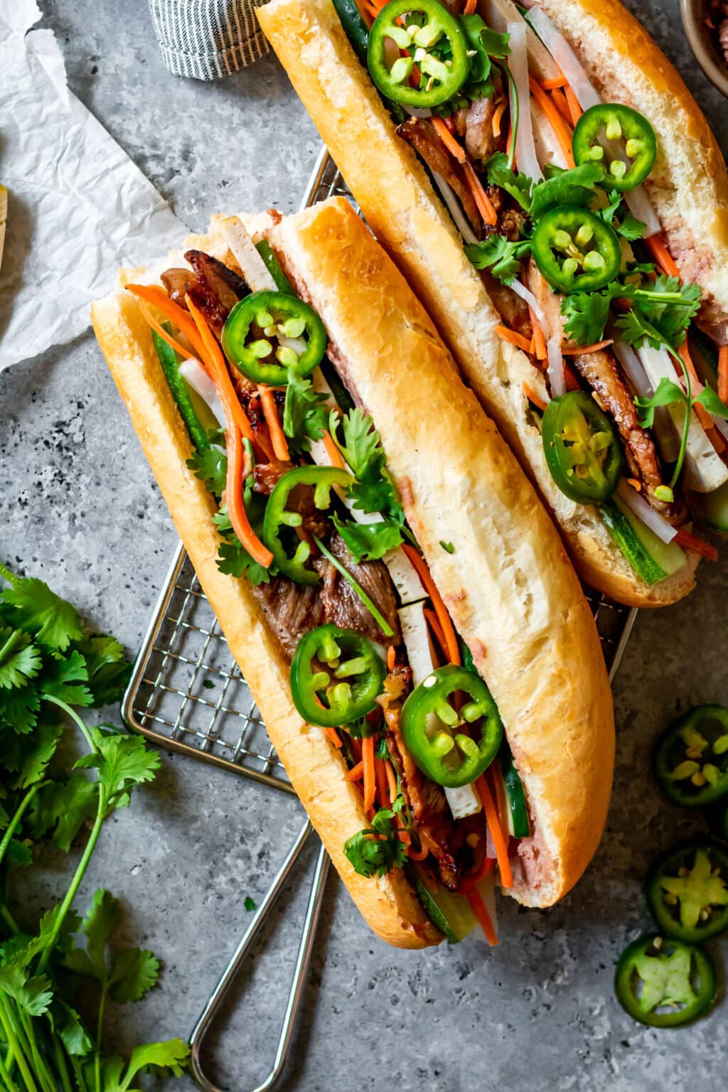 Authentic Banh Mi Recipe with Lemongrass Pork - Cooking Therapy