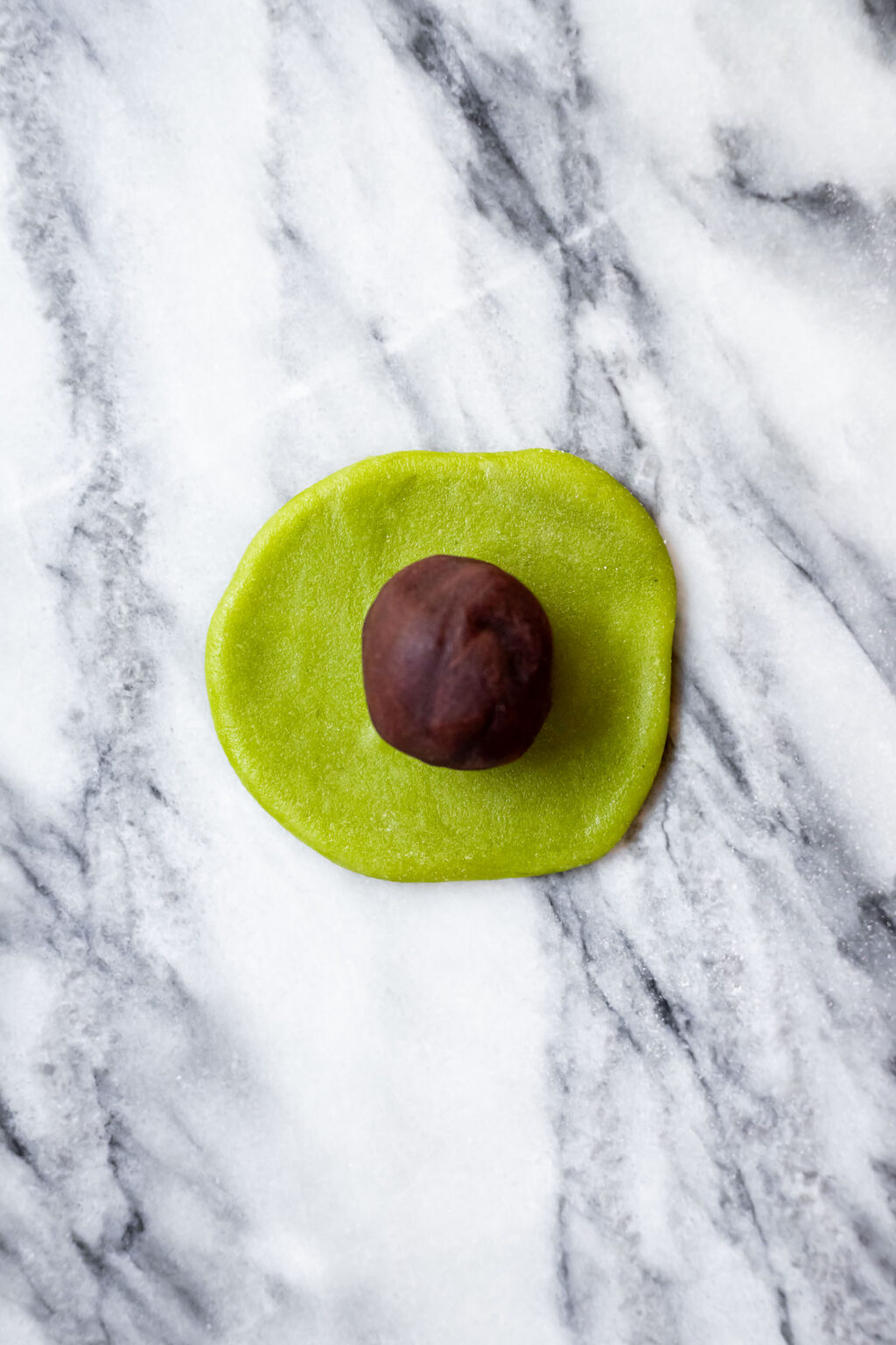 Matcha Snow Skin Mooncakes - Cooking Therapy