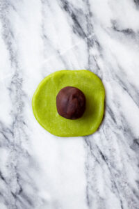 Matcha Snow Skin Mooncakes - Cooking Therapy