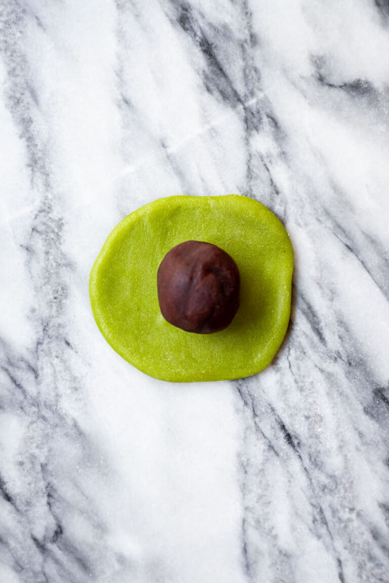 Matcha Snow Skin Mooncakes - Cooking Therapy