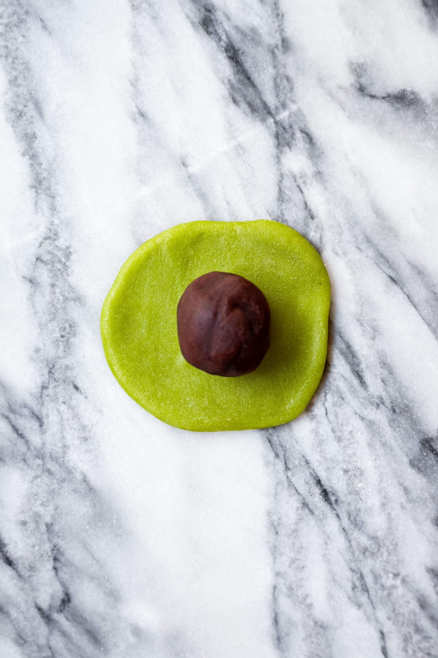 Matcha Snow Skin Mooncakes - Cooking Therapy