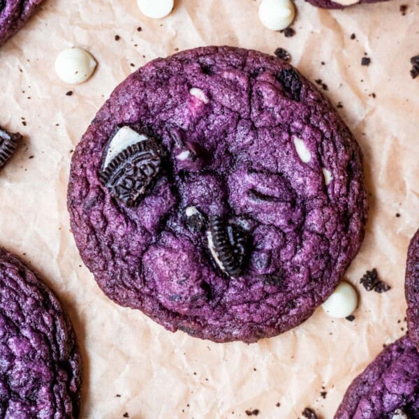 Ube Cookies and Cream Cookies - Cooking Therapy