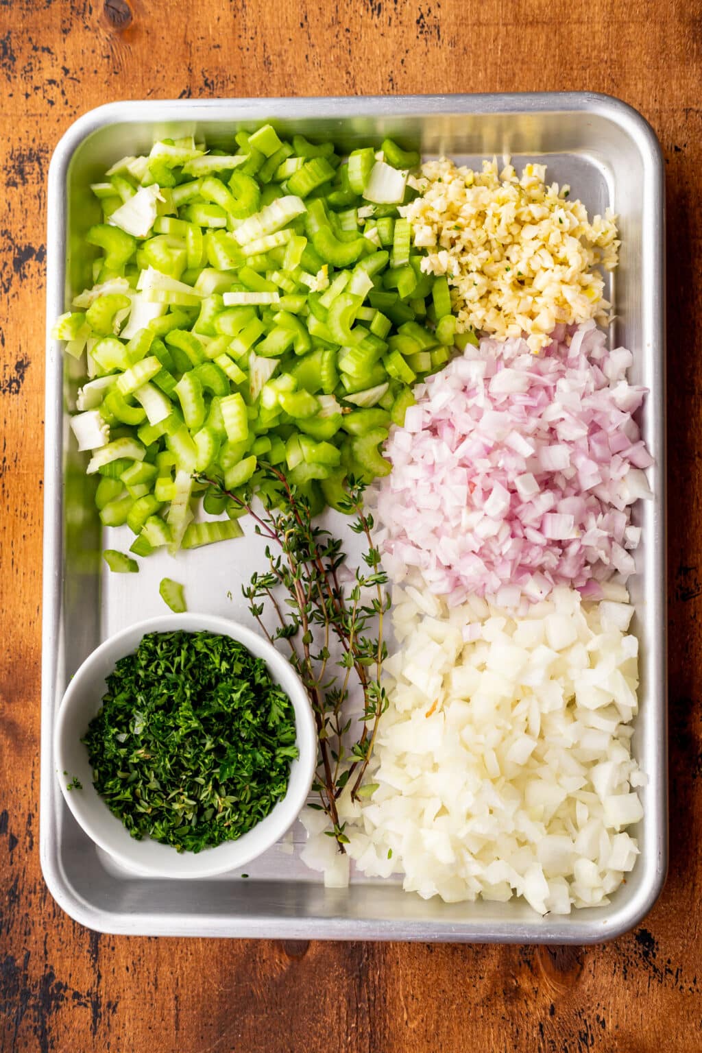 Chinese Sausage Stuffing - Cooking Therapy