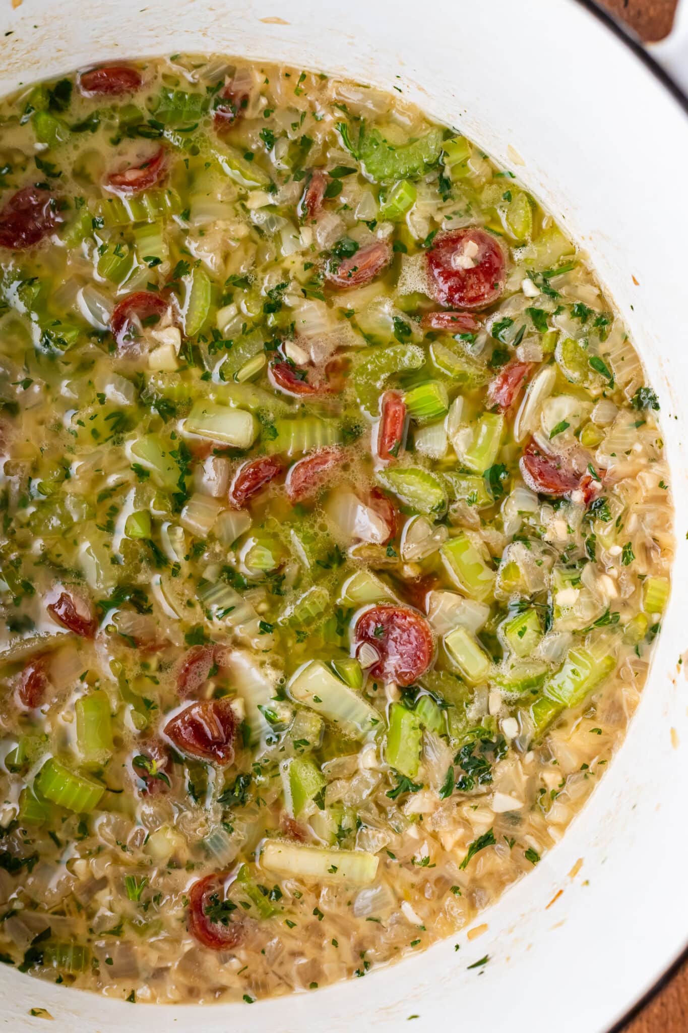 Chinese Sausage Stuffing - Cooking Therapy