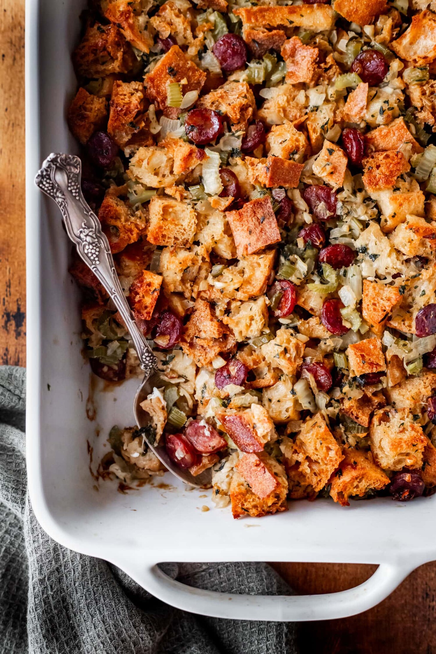 Chinese Sausage Stuffing - Cooking Therapy