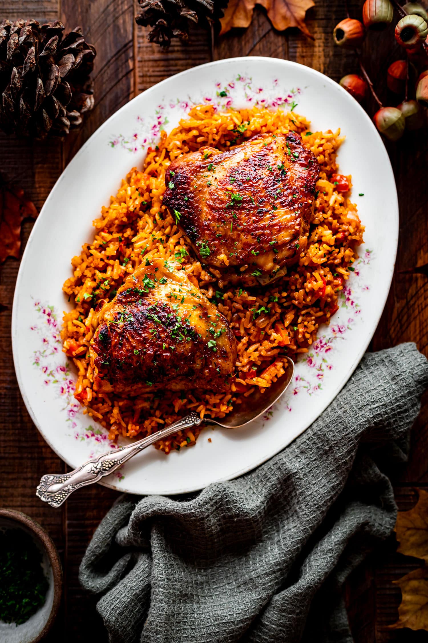 One Pot Chicken and Rice (Asian Inspired) - Cooking Therapy