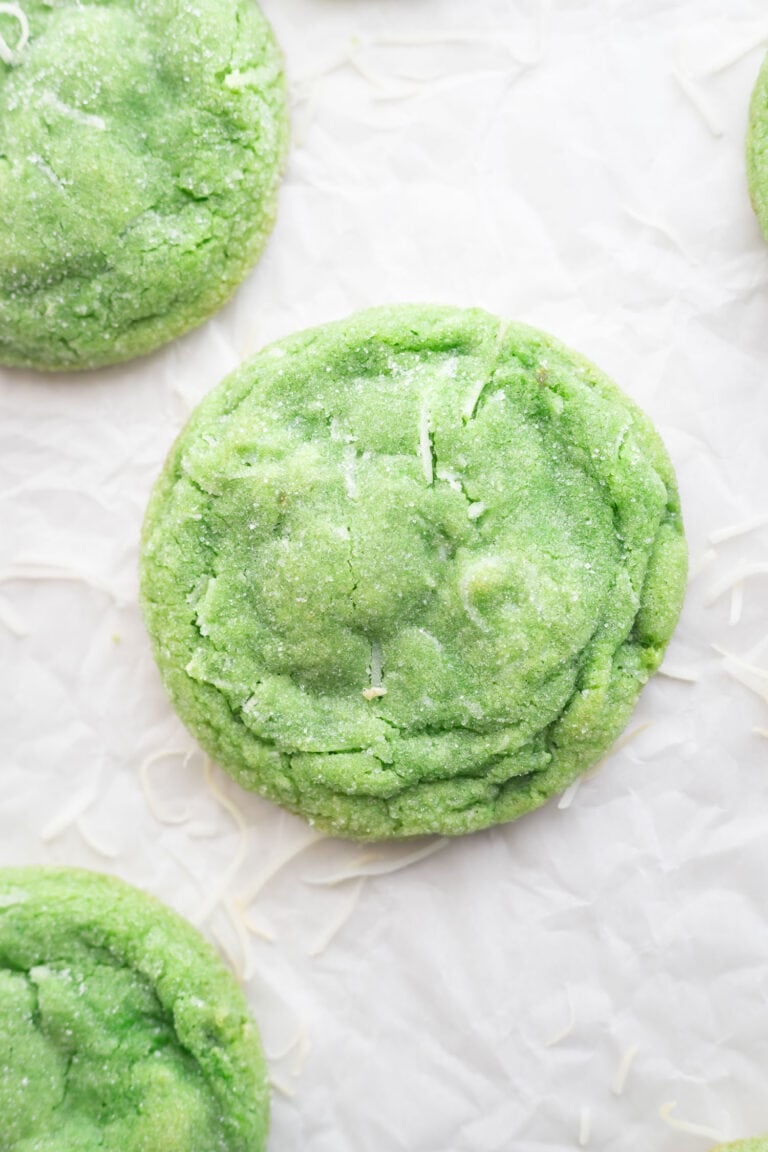 Soft & Chewy Pandan Cookies - Cooking Therapy