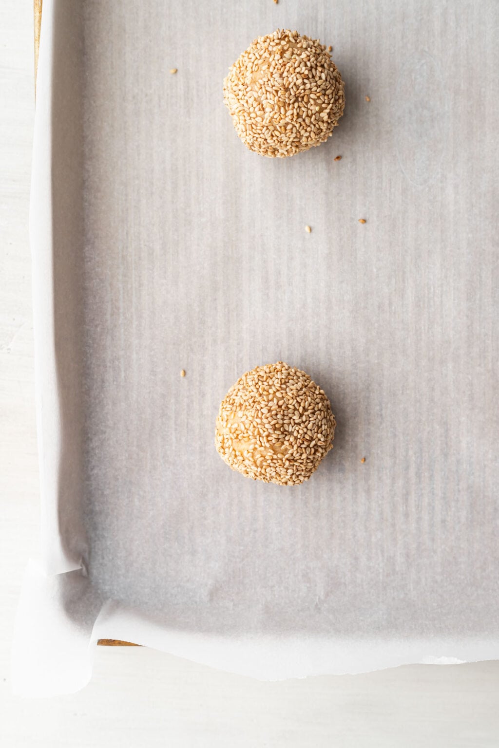 Chewy Honey Sesame Cookies - Cooking Therapy