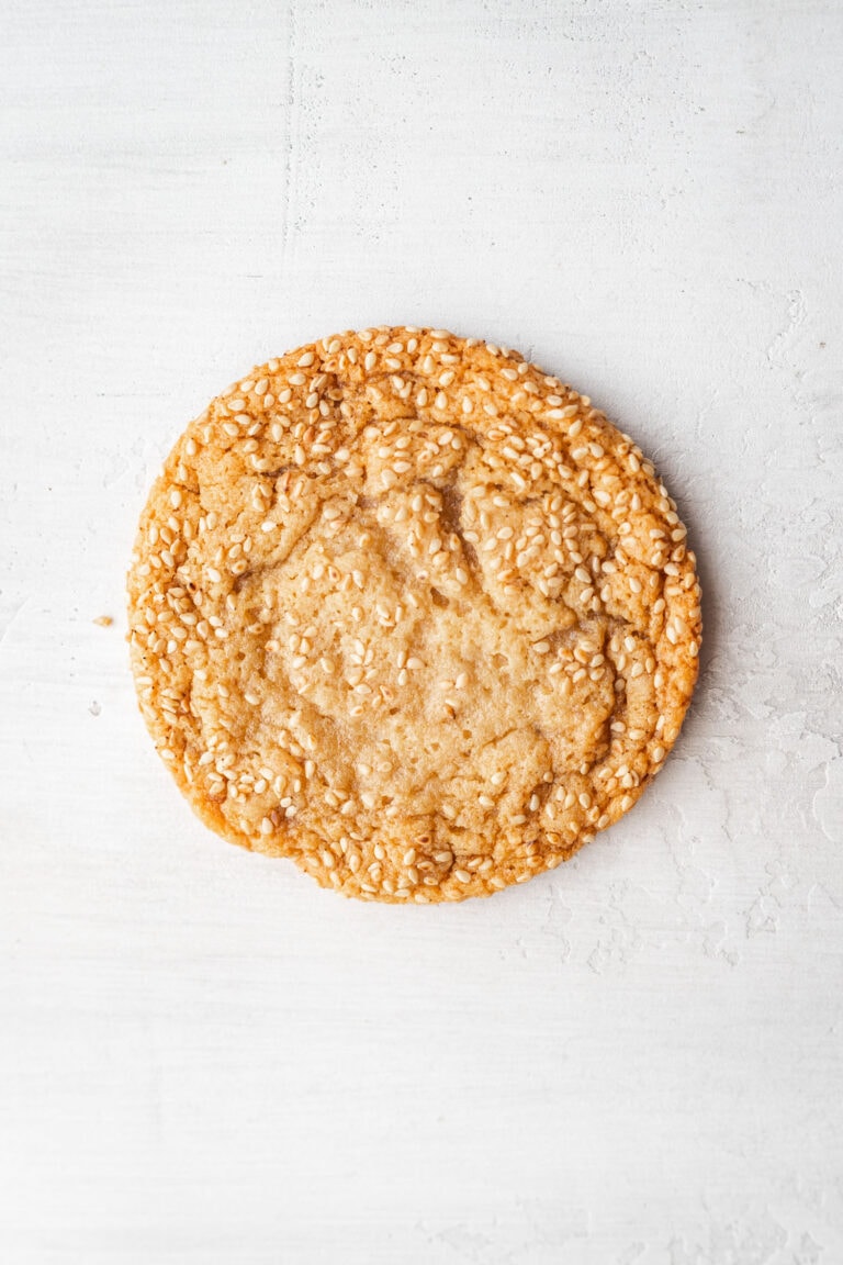 Chewy Honey Sesame Cookies - Cooking Therapy