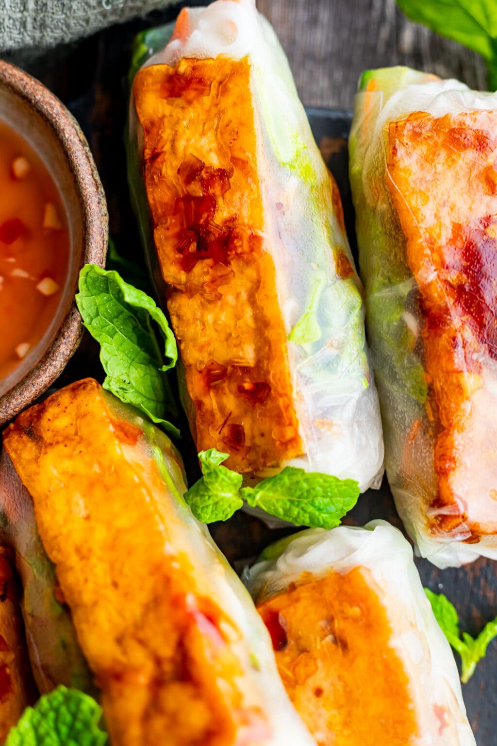 Vegetarian Vietnamese Spring Rolls (Goi Cuon Chay) - Cooking Therapy