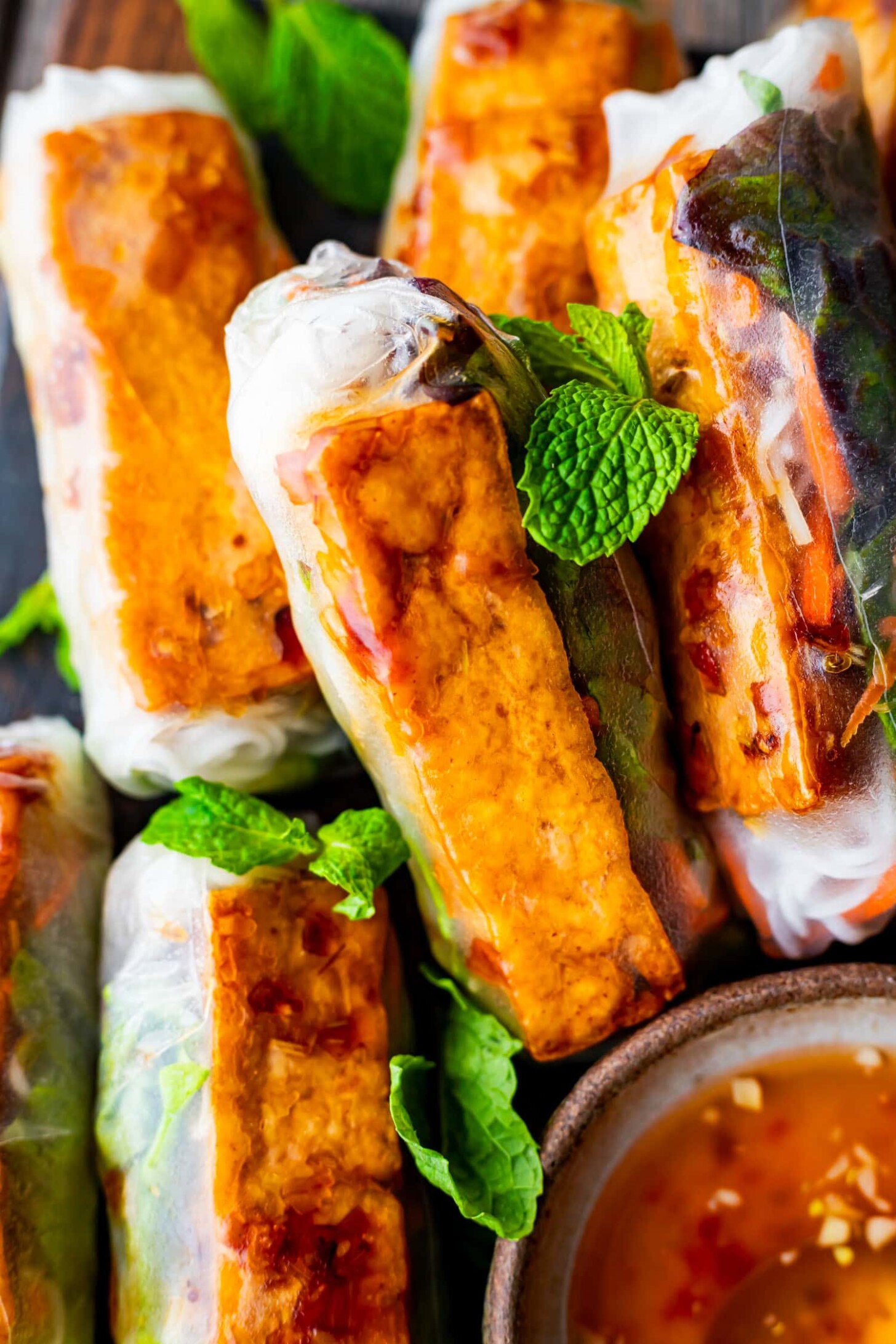 Vegetarian Vietnamese Spring Rolls (Goi Cuon Chay) - Cooking Therapy