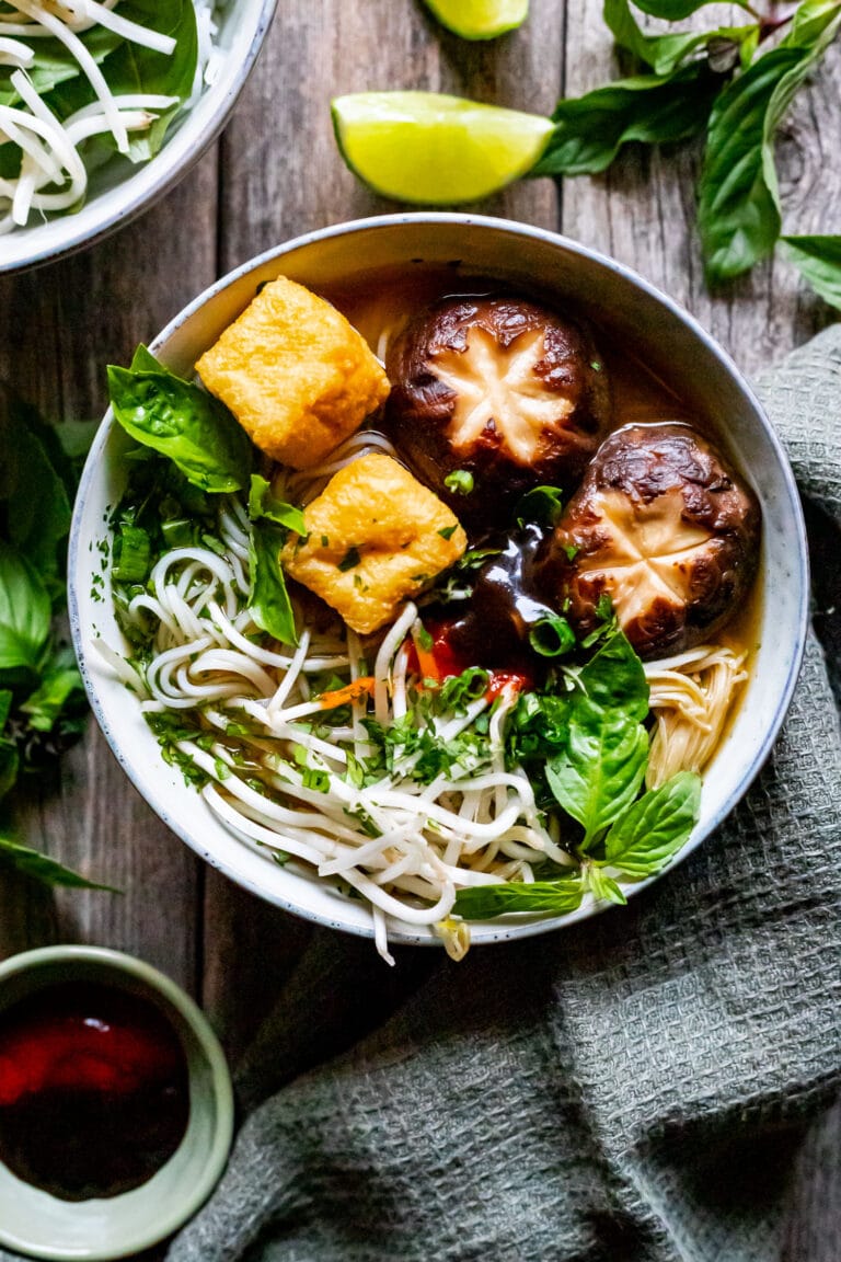 Vegan Pho with Scratch-Made Broth (Pho Chay) - Cooking Therapy