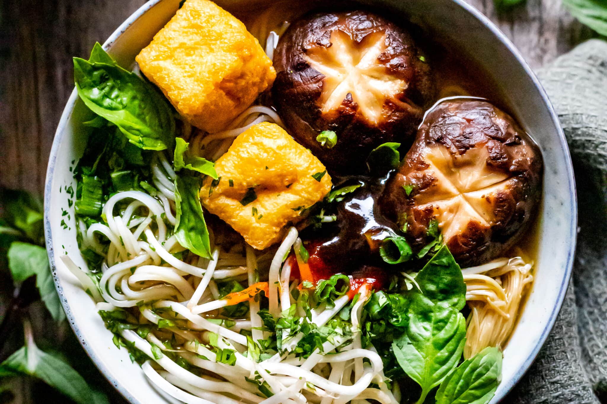 Vegan Pho with Scratch-Made Broth (Pho Chay) - Cooking Therapy