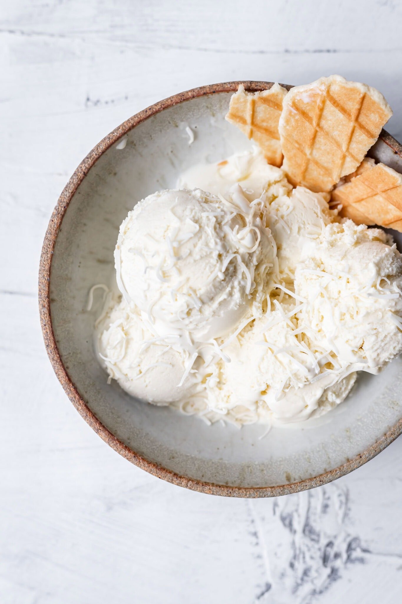 Creamy Coconut Ice Cream - Cooking Therapy
