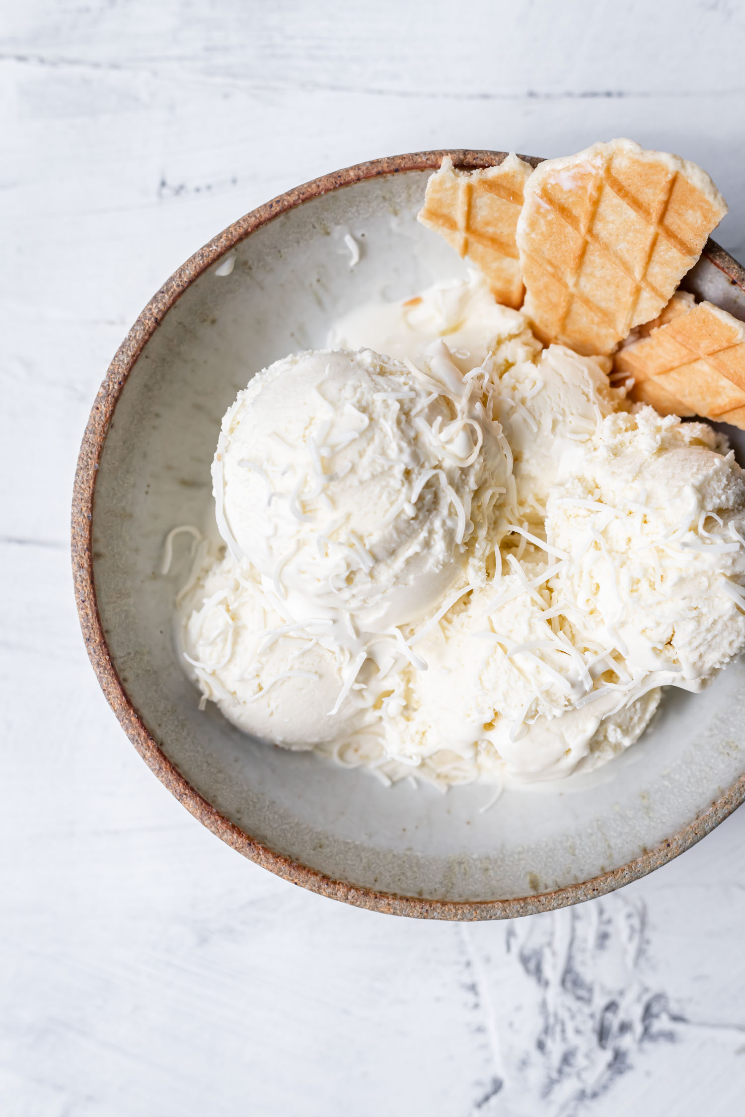 Creamy Coconut Ice Cream - Cooking Therapy