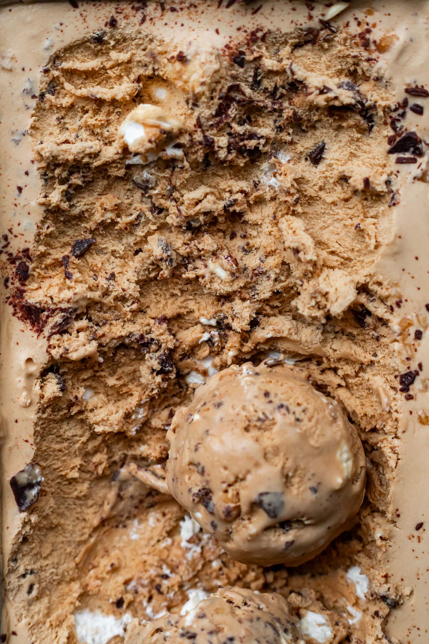 No Churn Vietnamese Rocky Road - Cooking Therapy