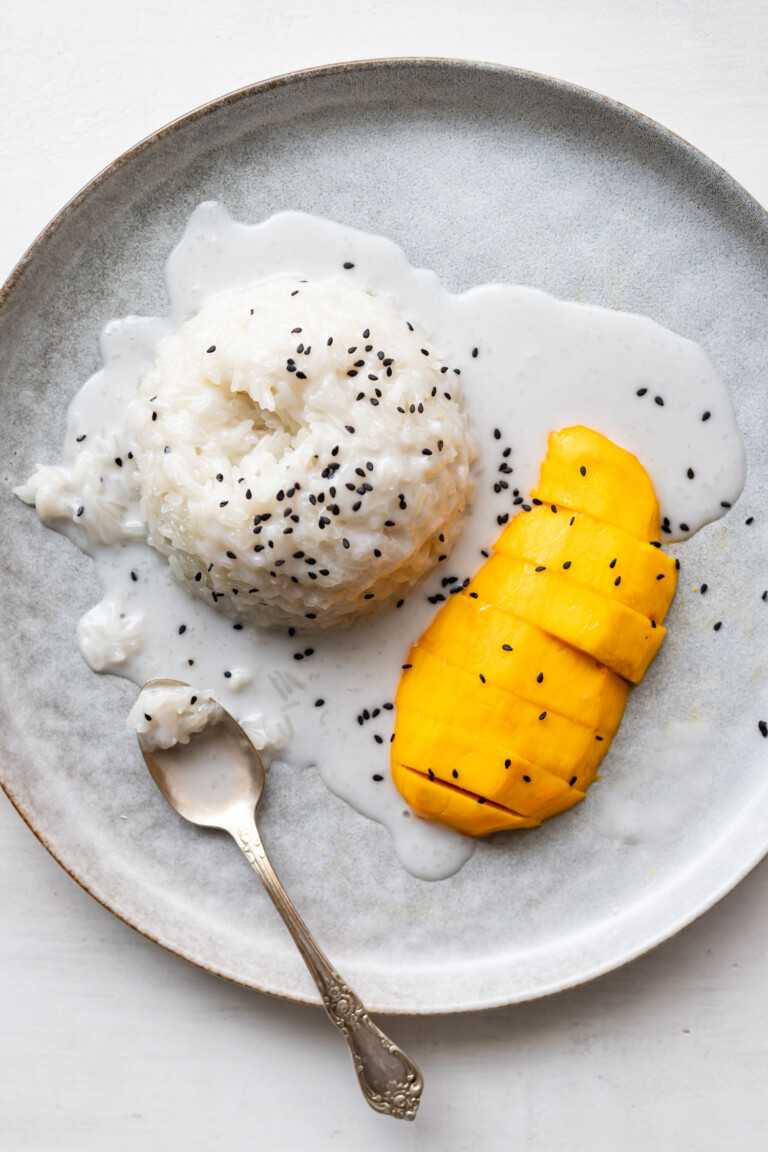 Ridiculously Good Mango Sticky Rice (Khao Niao Mamuang) - Cooking Therapy