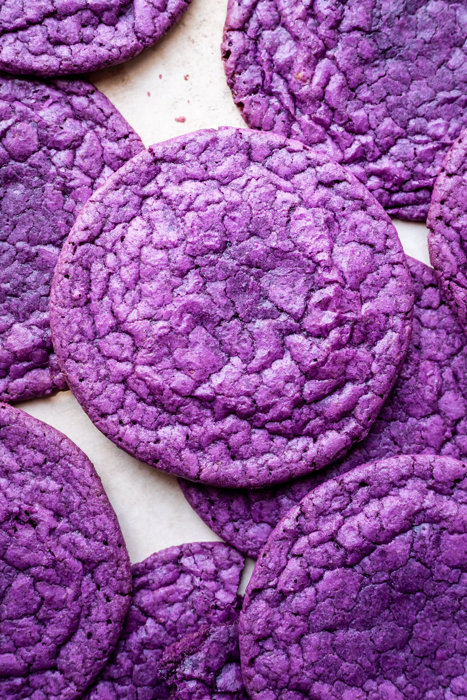 30-Minute Ube Brownie Cookies - Cooking Therapy