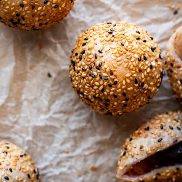 Fried Chinese Sesame Balls - Cooking Therapy