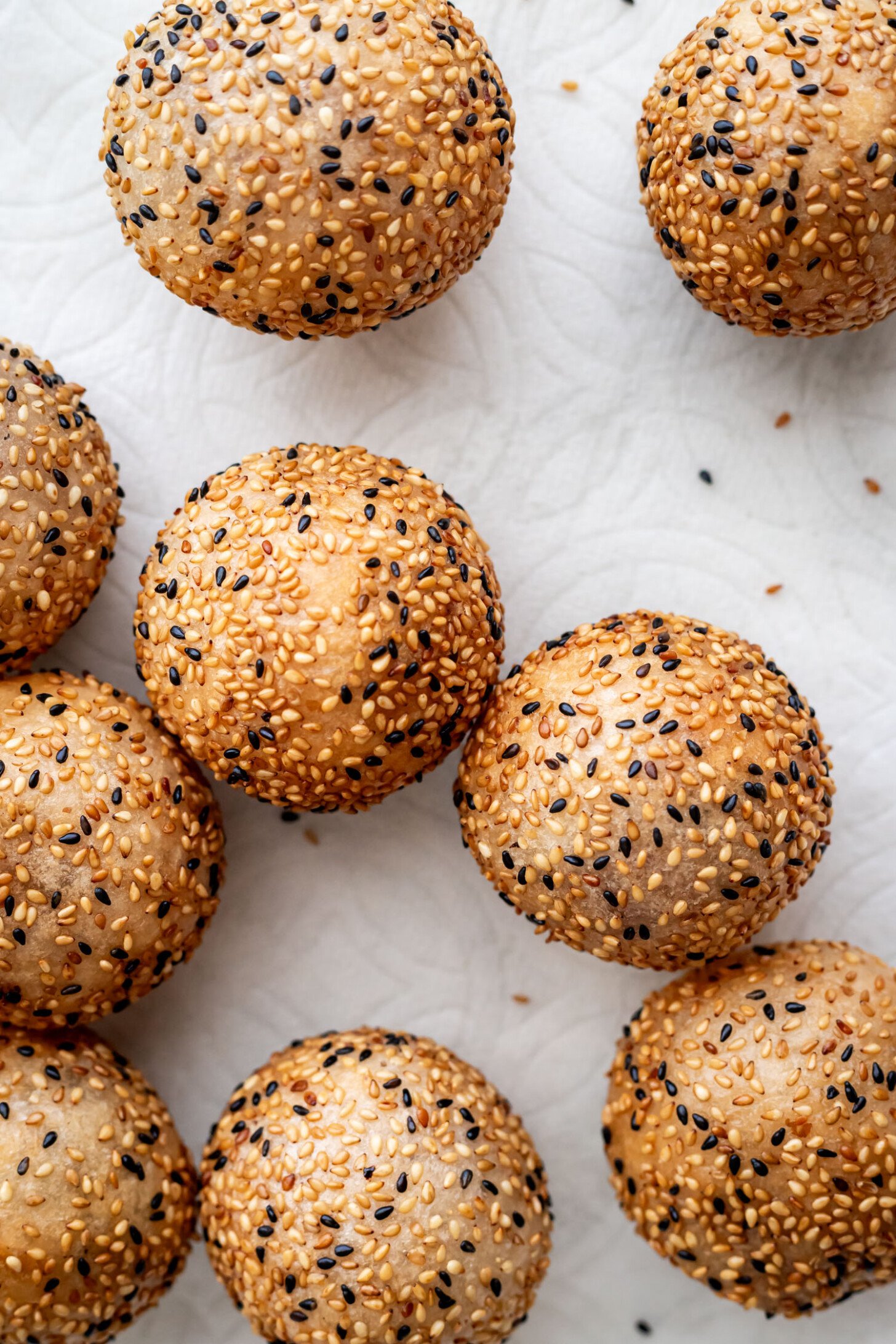 Fried Chinese Sesame Balls - Cooking Therapy